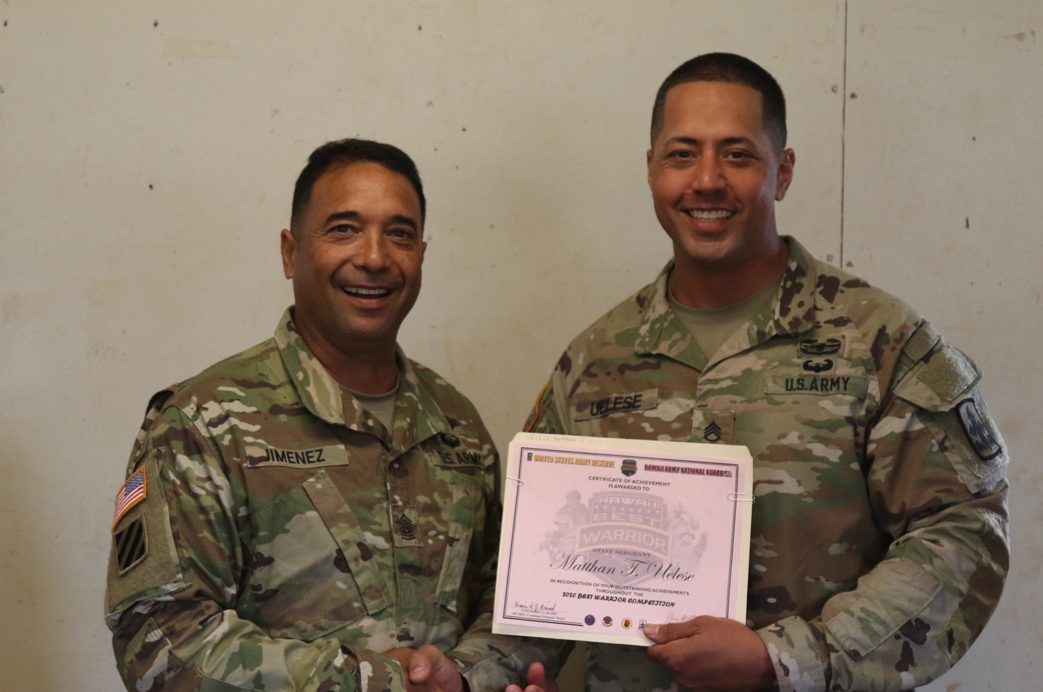 HIARNG Best Warrior Competition 2020 | Retiree News