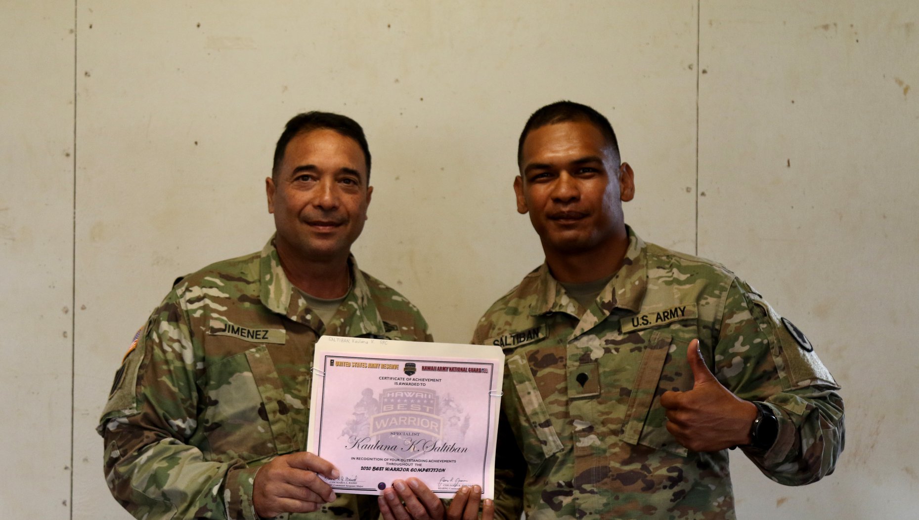 HIARNG Best Warrior Competition 2020 | Retiree News