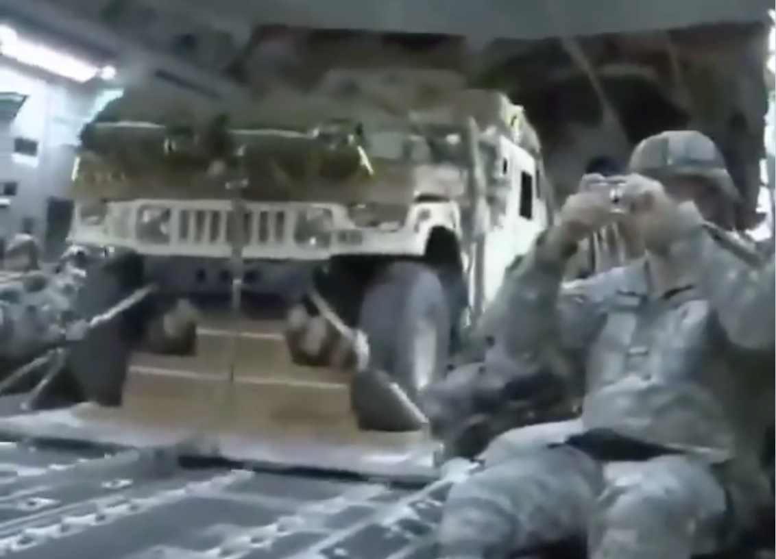 C-17 Airdrops Humvees | Retiree News