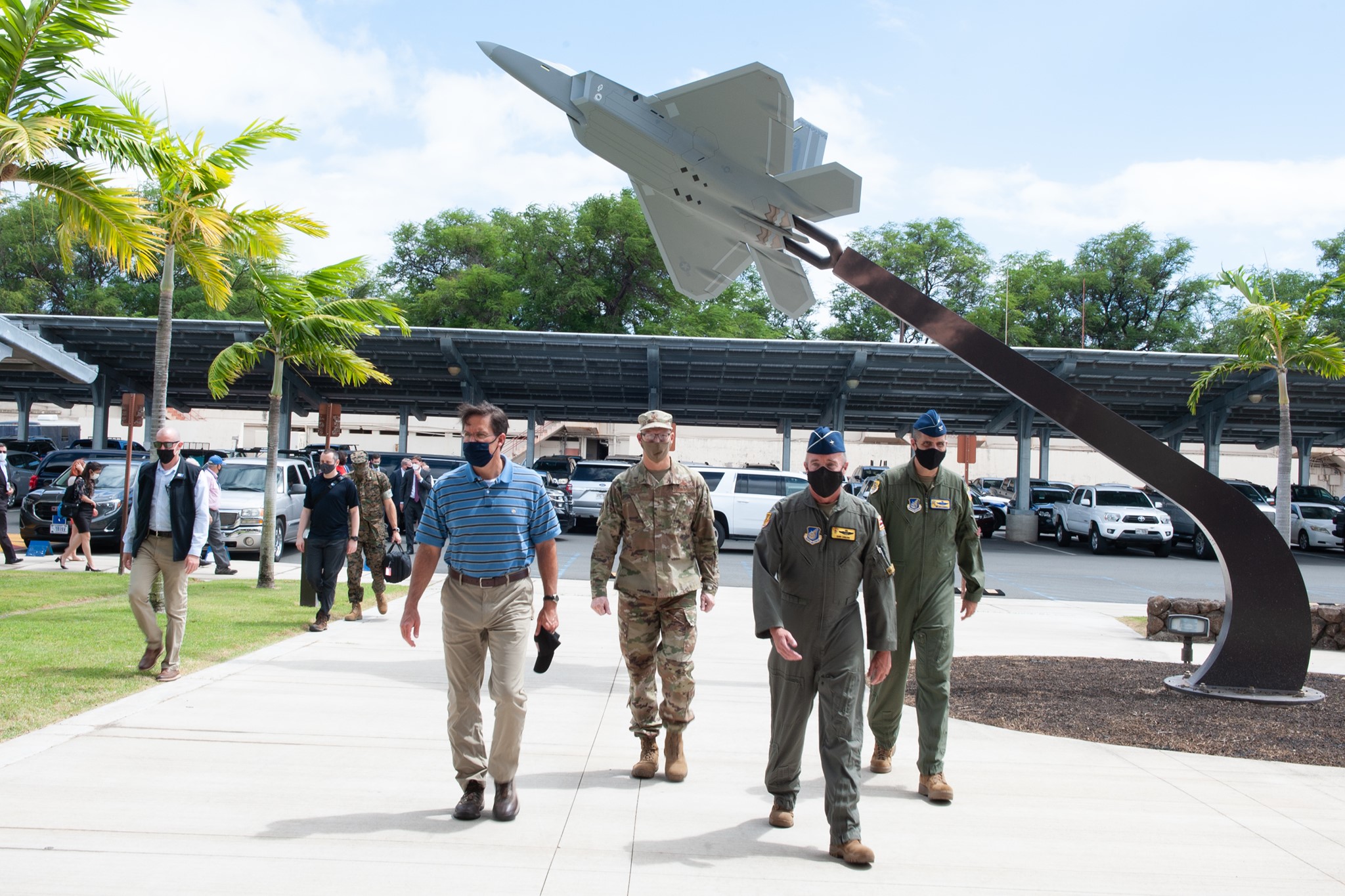 Secretary of Defense visits 154th Wing | Retiree News