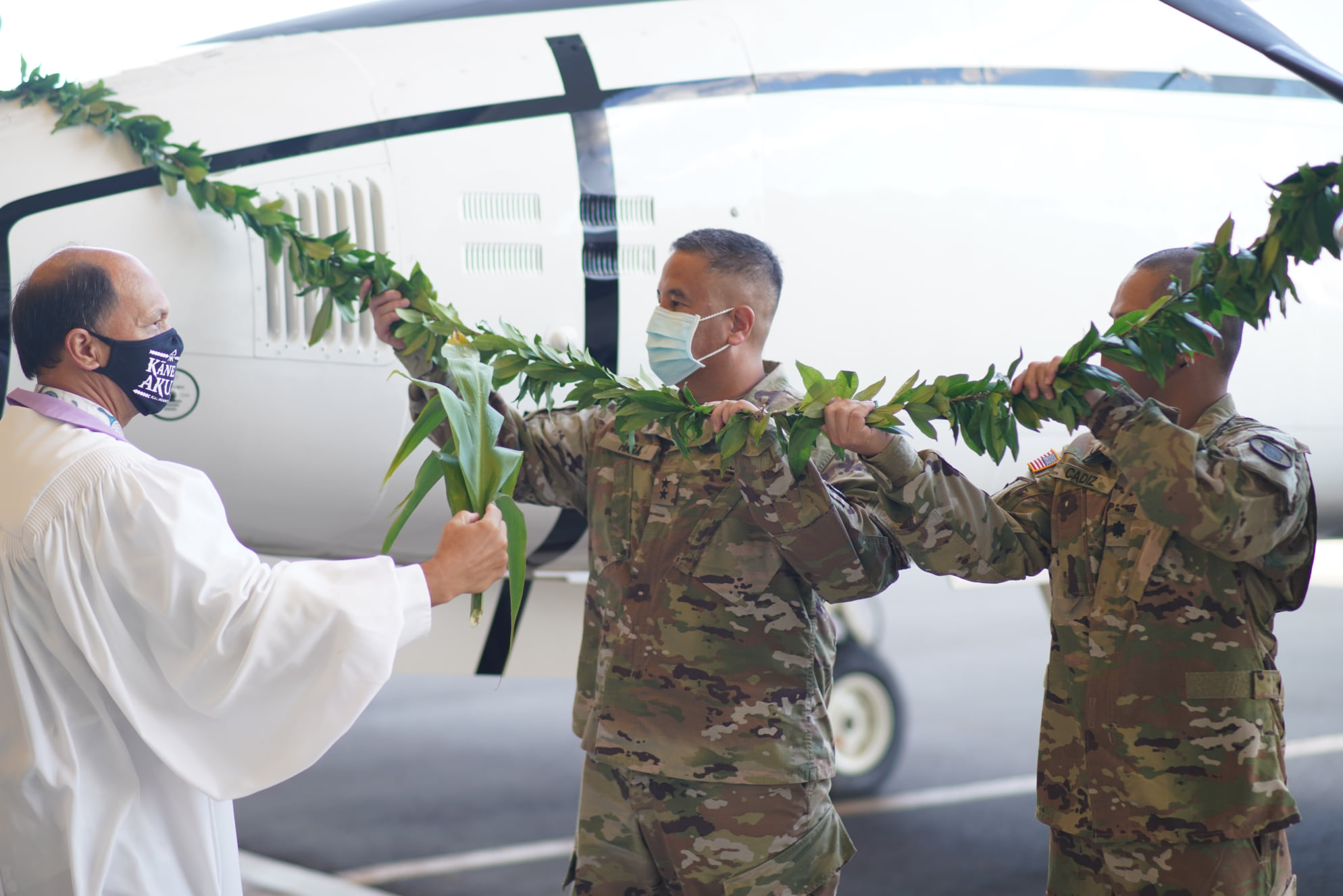 HIARNG’s New C-12U Huron Blessed | Retiree News