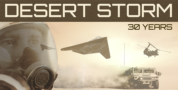 Check Six – 1990: Desert Storm – Happy Trails | Retiree News
