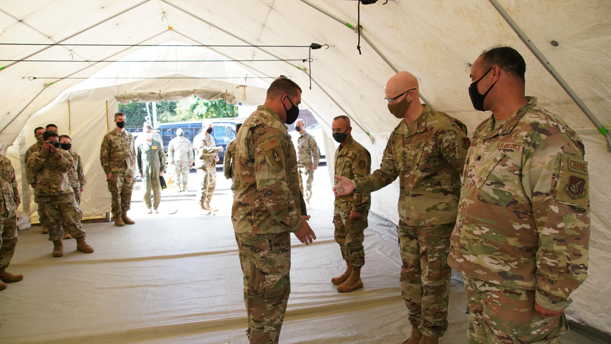 HIANG Leadership Visits 154th Wing, Medical Detachment 1 | Retiree News
