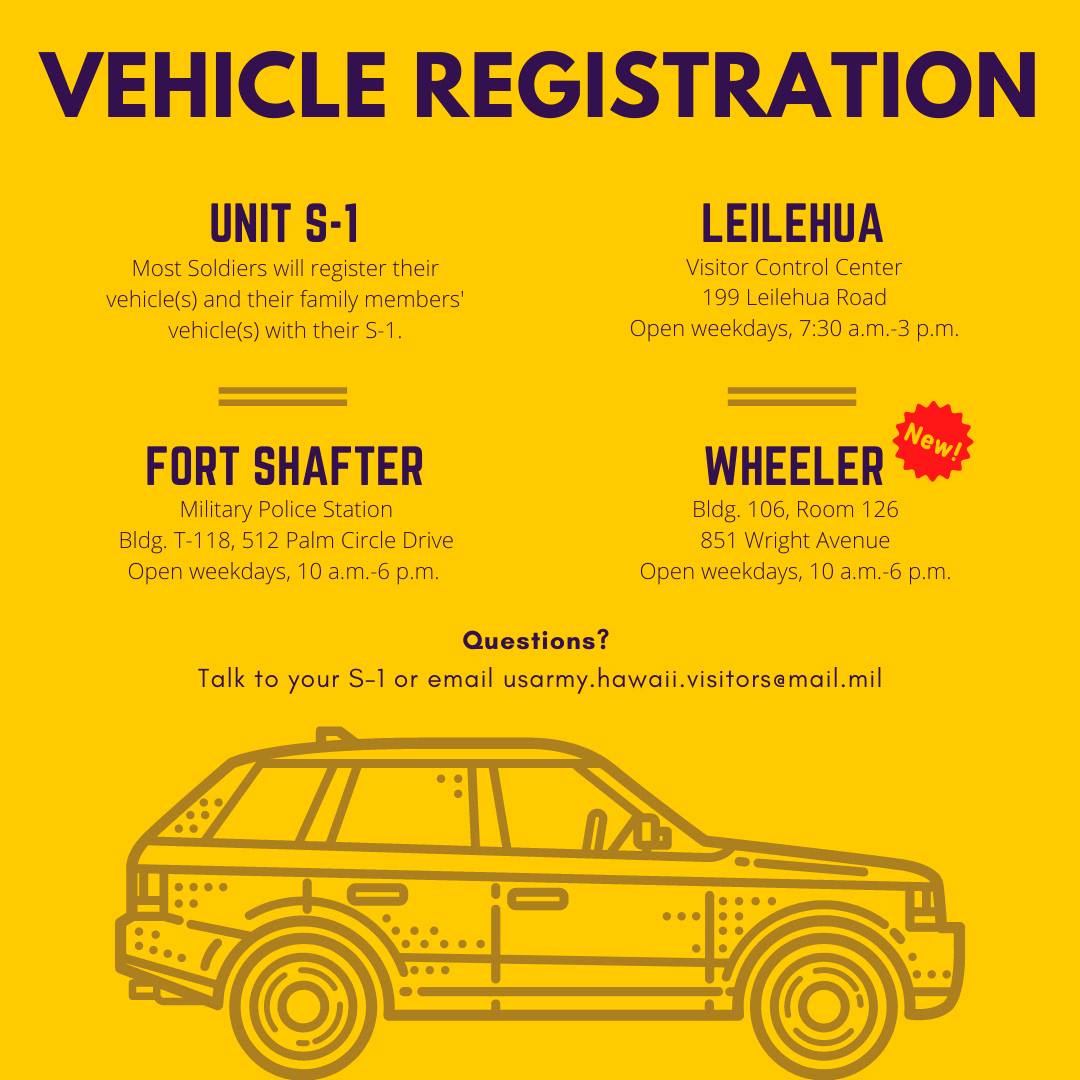 Army Vehicle Registration Program Update | Retiree News
