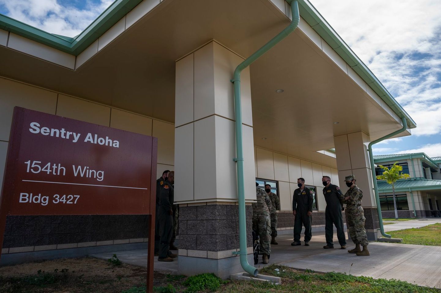 Sentry Aloha Building Dedicated | Retiree News
