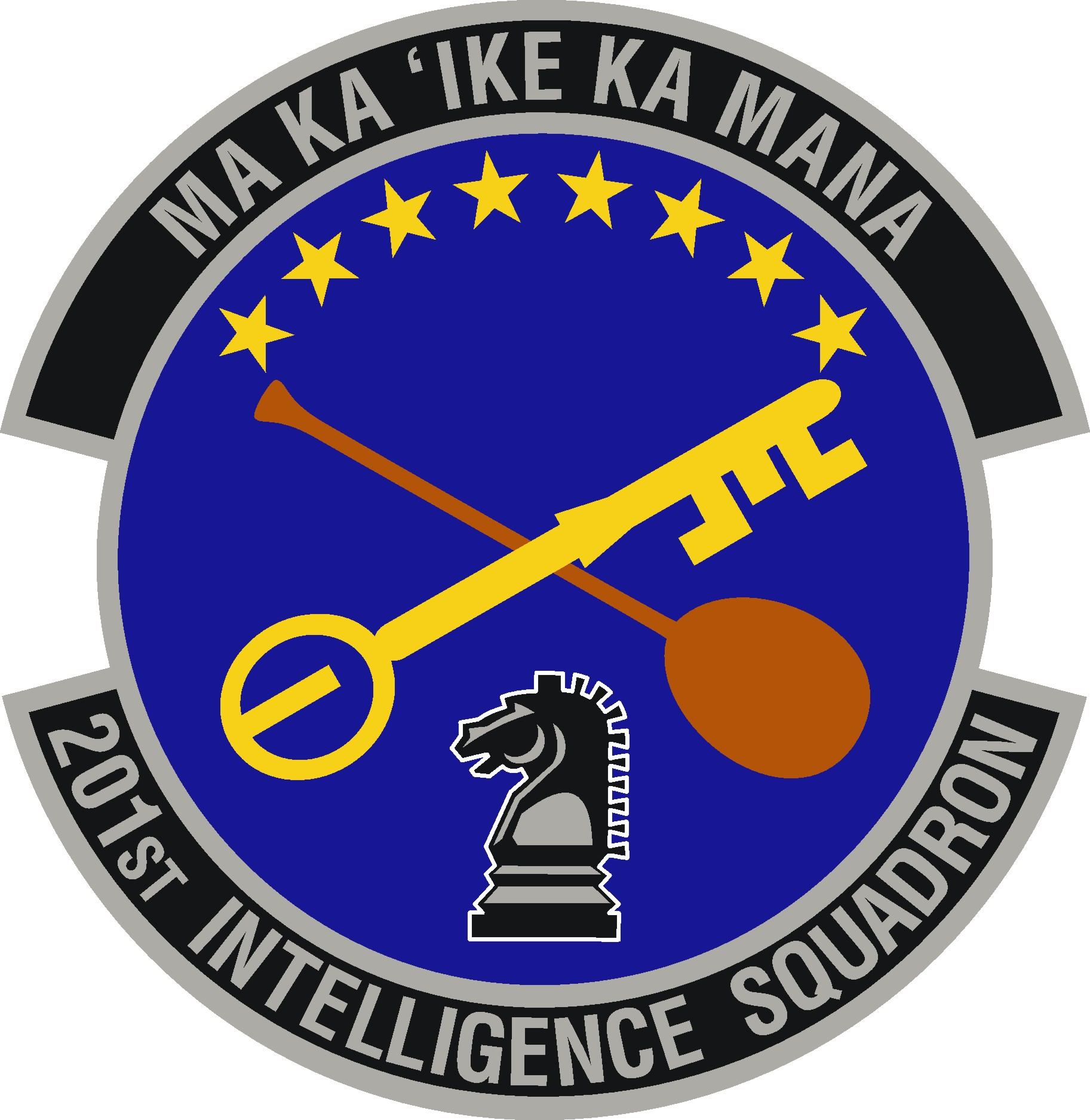 Hawaii National Guard Unit Emblems: 201st Intelligence Squadron ...