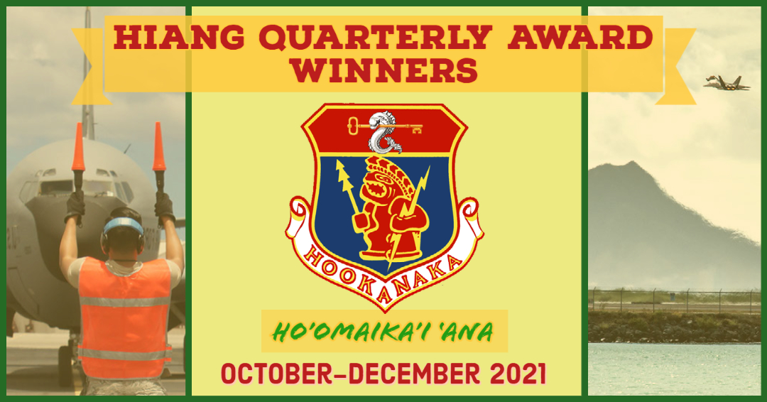 HIANG Quarterly Award Winners | Retiree News